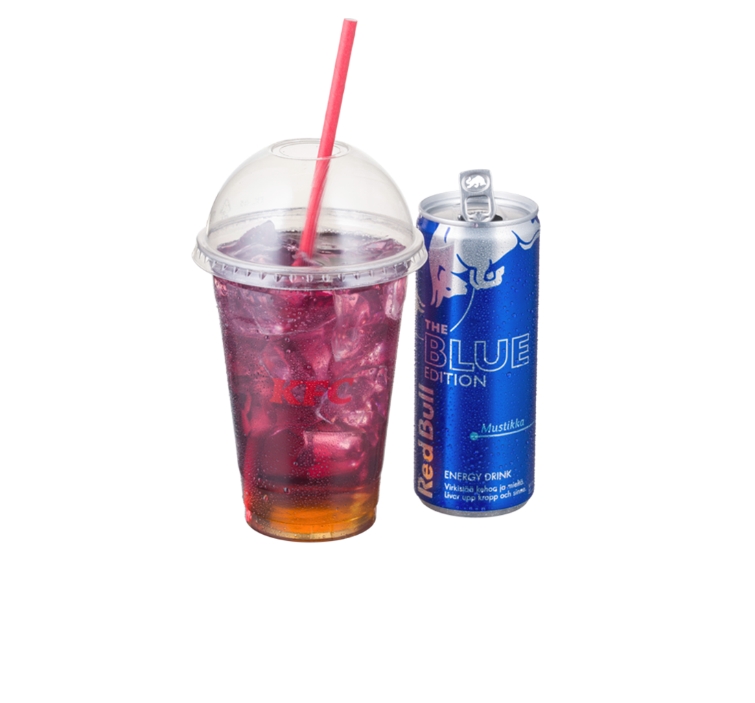 Red Bull Blueberry Infusion - KFC
